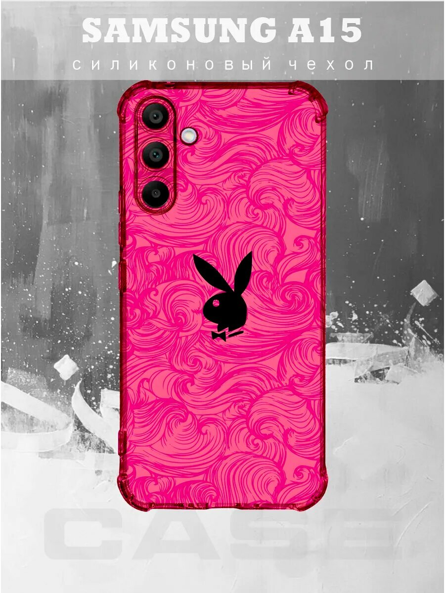 Чехол на SAMSUNG A15 с принтом playboy