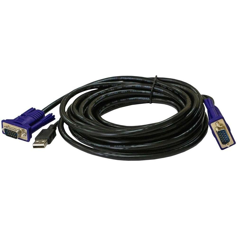 Кабель KVM Origo OKVMCU3/A1A, с разъемами VGA и USB, 3 м