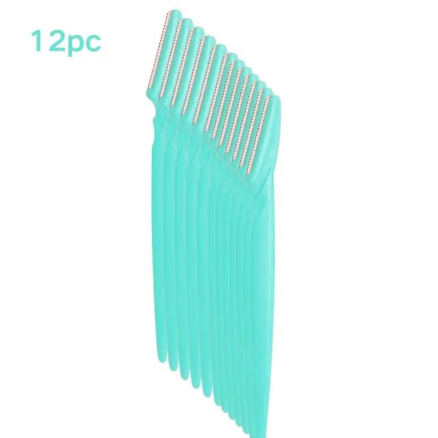 Триммер для бровей, портативная бритва для лица, устройство для удаления волос, лезвия для бровей, инструменты для макияжа