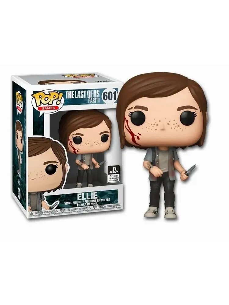 Фигурка Funko POP! Games: The Last of Us Part II - Элли, 10 см, 601-й номер