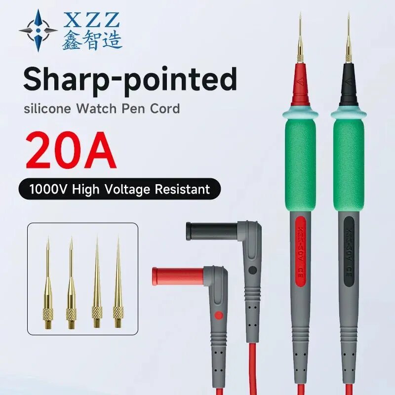 XINZHIZAO P2 Ultra-Tip Multimeter Pen 1000V 20A Универсальный мультиметровый зонд