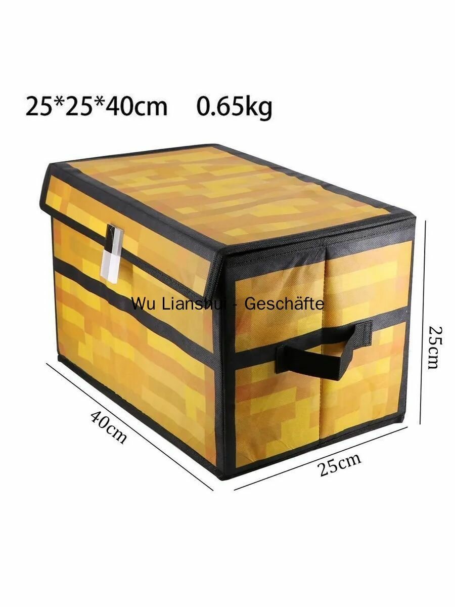 Сундук майнкрафт, minecraft игрушки, ящик для хранения предметов и игрушек