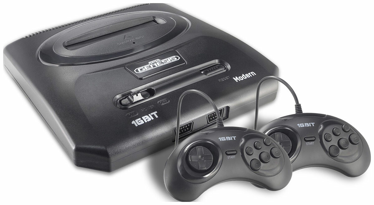 Стационарная приставка Retro Genesis SEGA Modern 300 игр 2 джойстика (модель: ZD-04a, Серия: ZD-00)