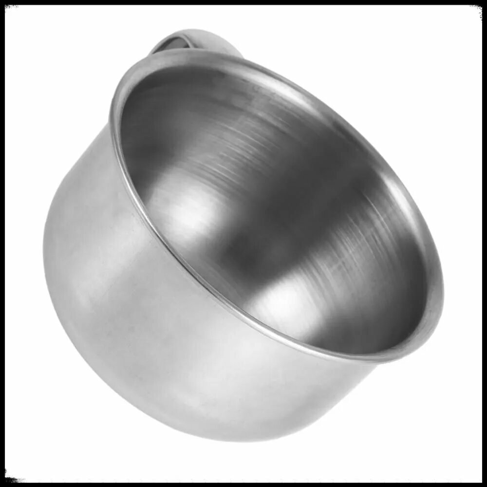 Мужская чаша для бритья, нержавеющая сталь, стильный и удобный аксессуар для классического бритья