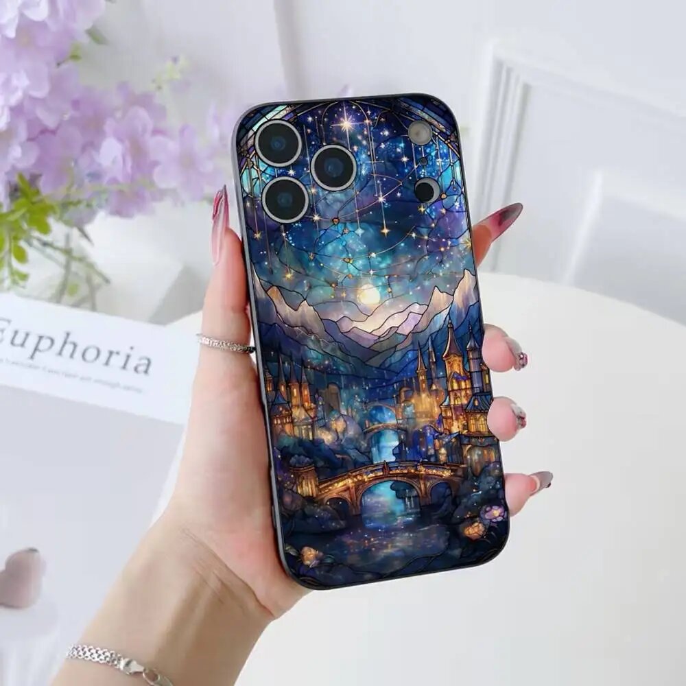 1 шт. чехол для телефона Acotar A Court Of Mist And Fury для IPhone 17 16 15 14 13 12 11 Pro Max Plus Air Mini Black, мягкий силикон