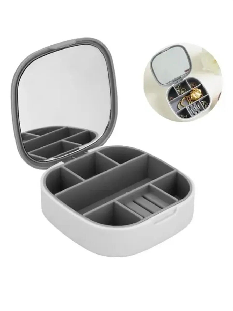 Шкатулка для украшений с зеркалом