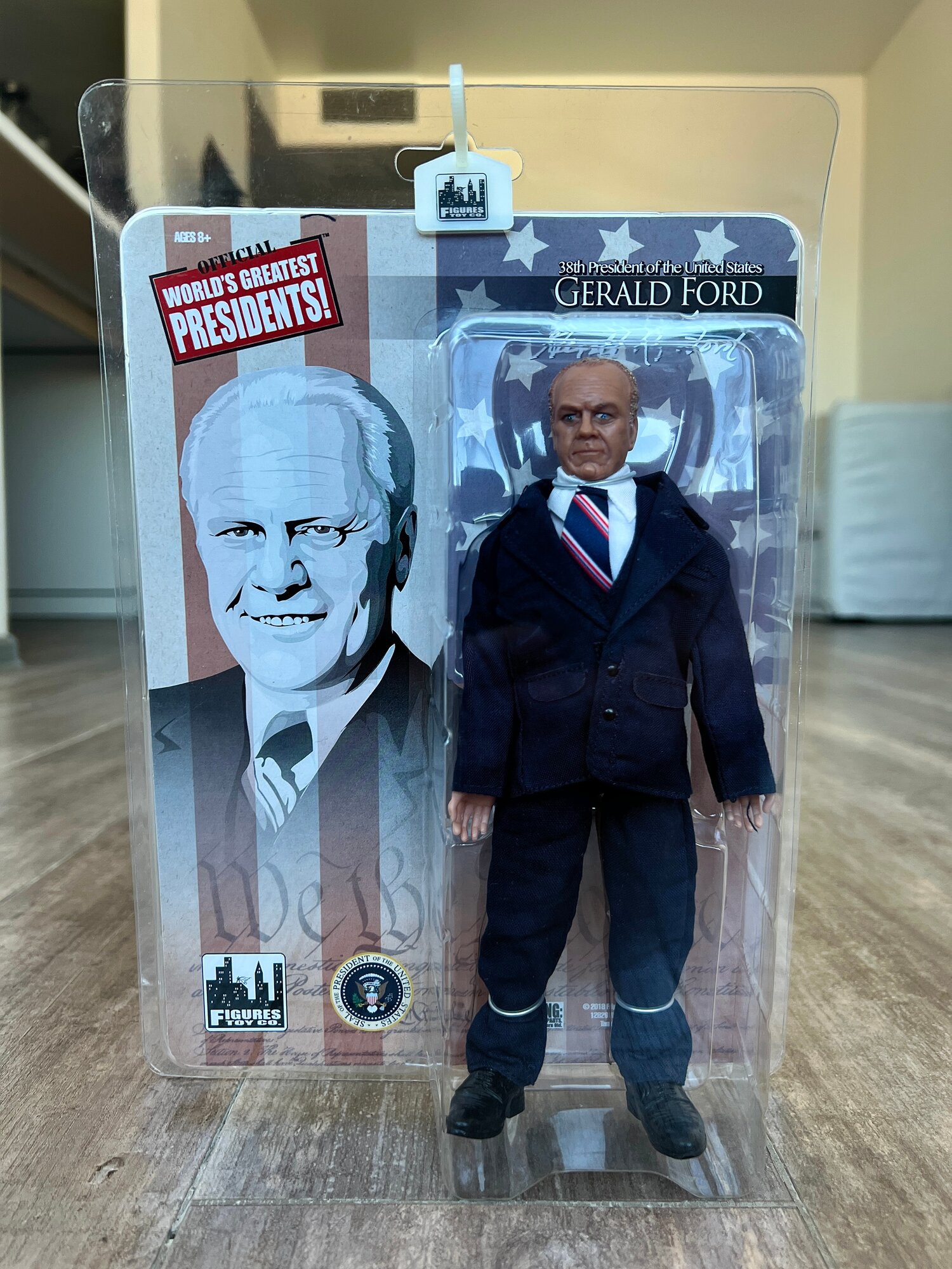 Фигурка Президент Америки Gerald Ford Figures Toy Company Джеральд Форд США