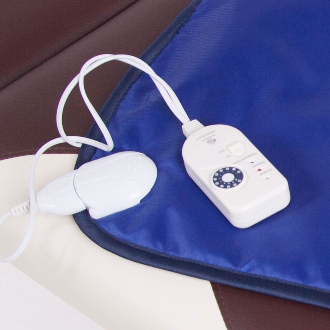 Электрогрелка EcoSapiens Hot Mat, непромокаемая, цвет: синий, 50 х 80 см, ES-302