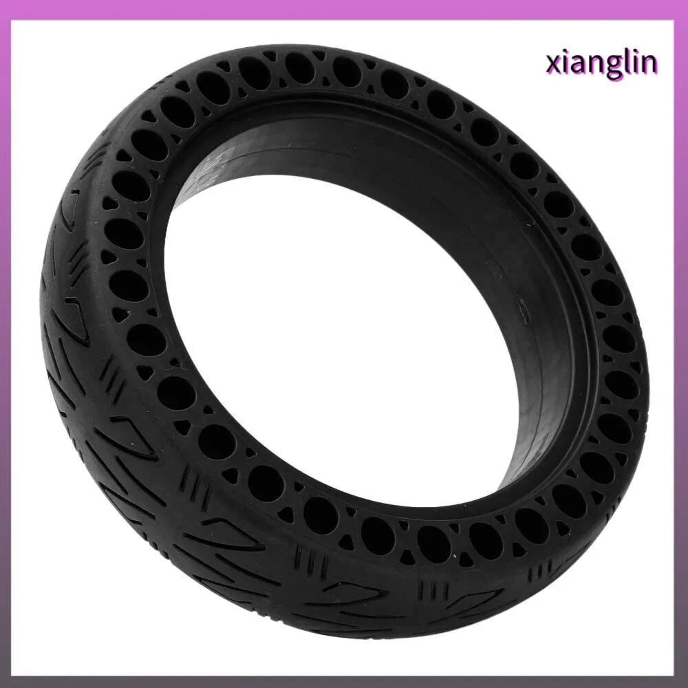 Покрышка для самоката 10 дюймов, бескамерная, черного цвета