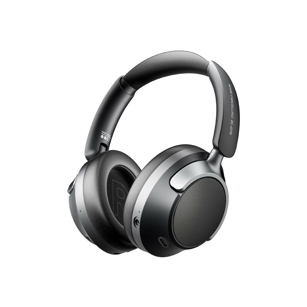 Gaming headphones wireless bluetooth with noise reduction waterproof design for competitive play, black