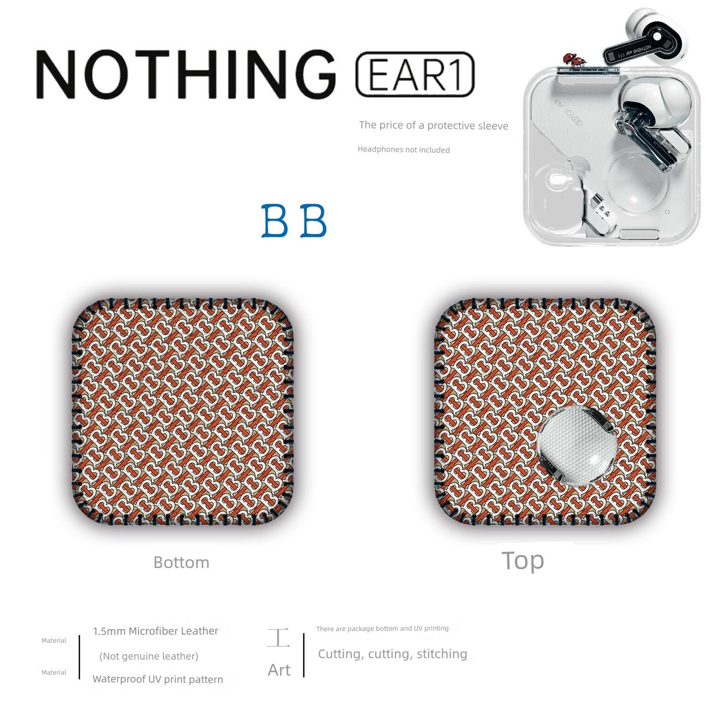 Чехол для наушников NOTHING EAR3 с активным шумоподавлением, Bluetooth-гарнитура EAR2, защитный кейс, коробка для