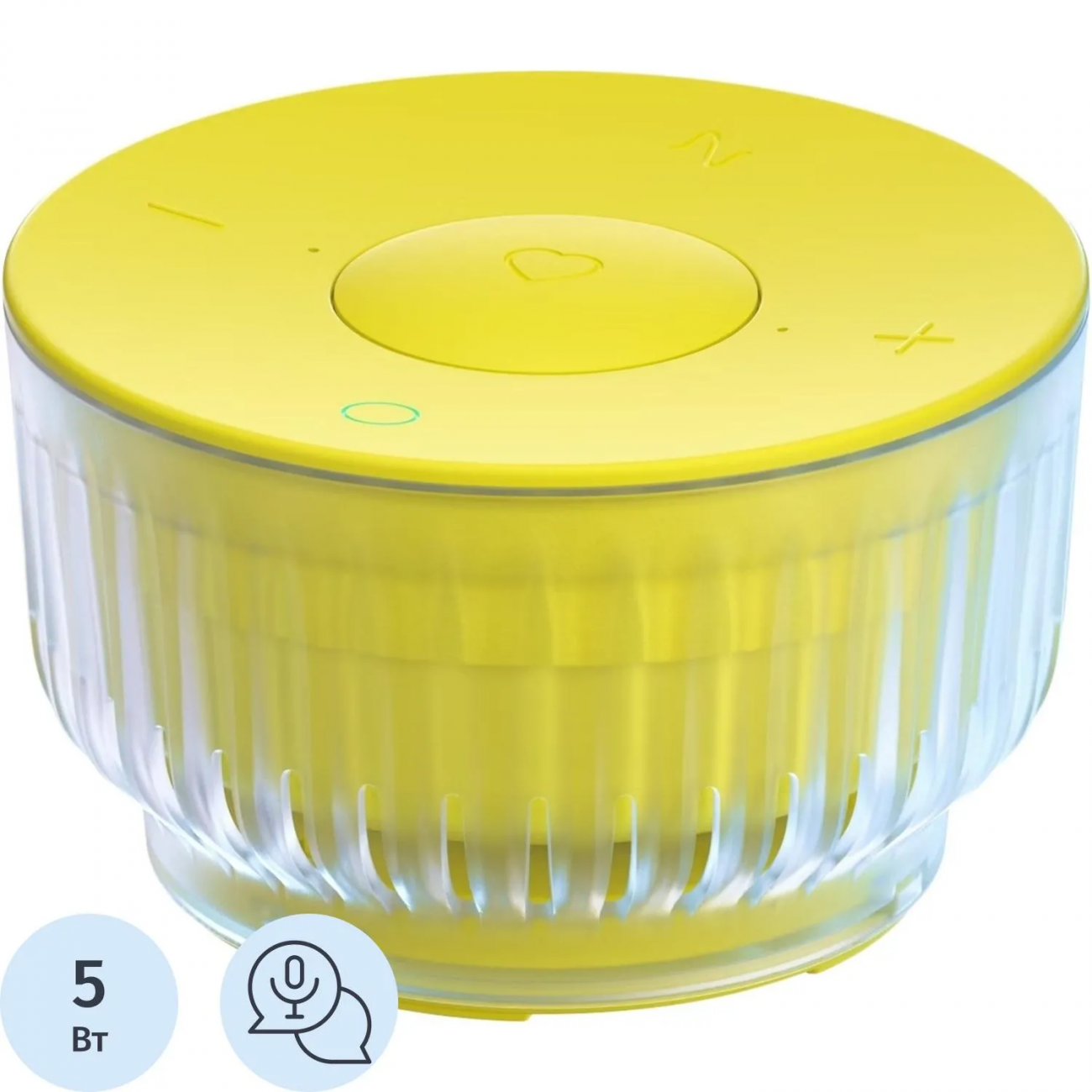 Умная колонка SberBoom Mini 2, электрический жёлтый (SBDV-00250Y) 2217962