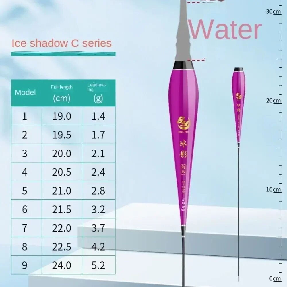 Поплавок Ice Shadow C series, Model 2, 1PC-1.7g-Style C