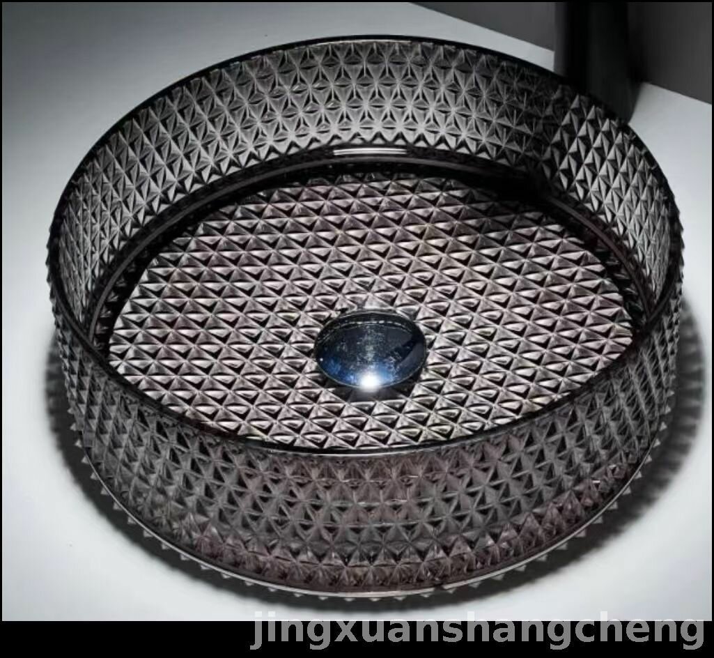 Кристаллино-стеклянная чаша-раковина для умывания