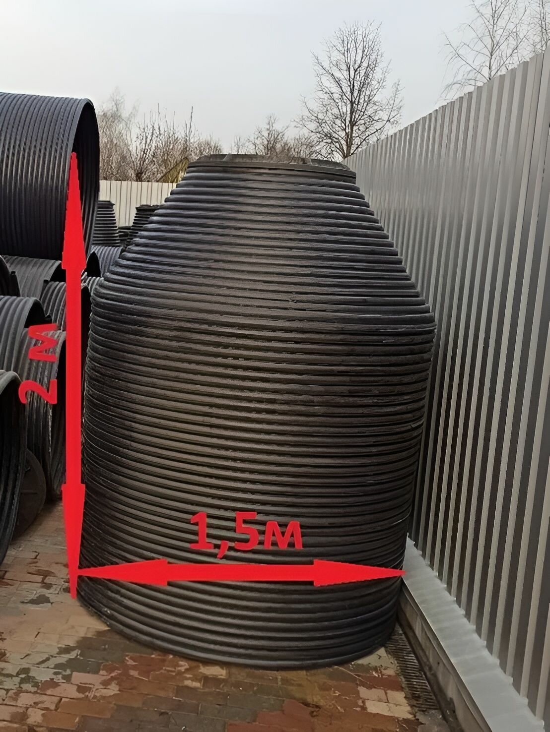 Пластиковые кольца для колодцев