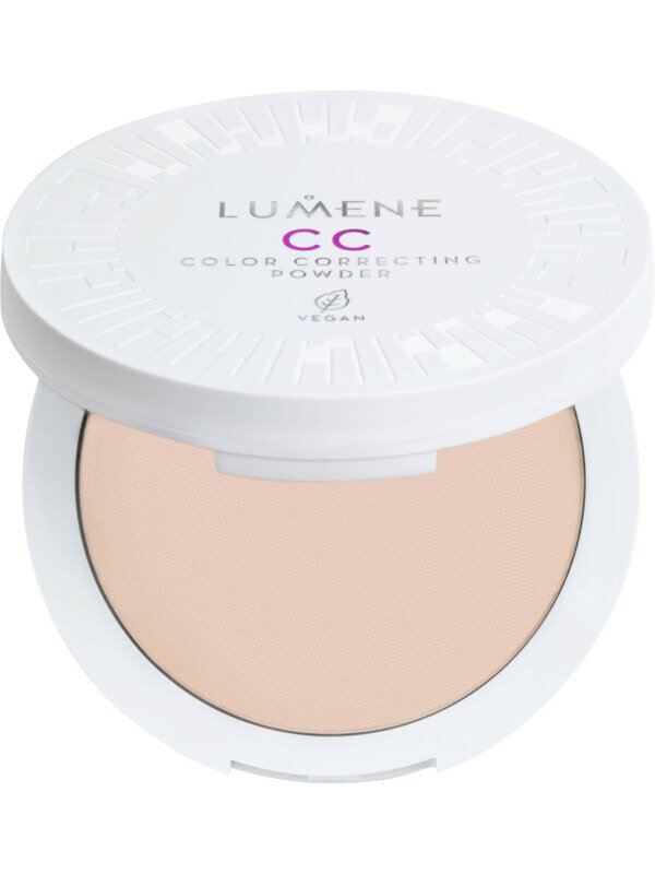 Lumene CC Color Correcting Powder Компактная цветокорректирующая пудра