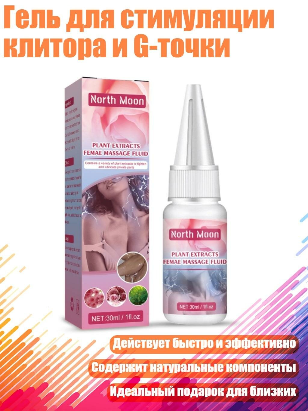 Гель для стимуляции клитора и G-точки