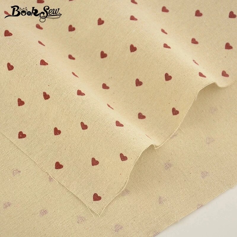 Ткань лен/хлопок Booksew, 45x45см, цвет M026-3
