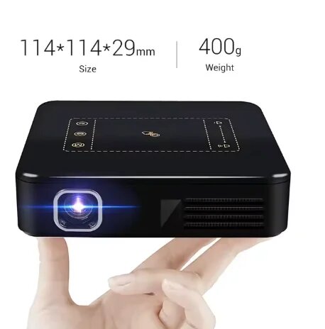 WZATCO D13 Мини-проектор 4K