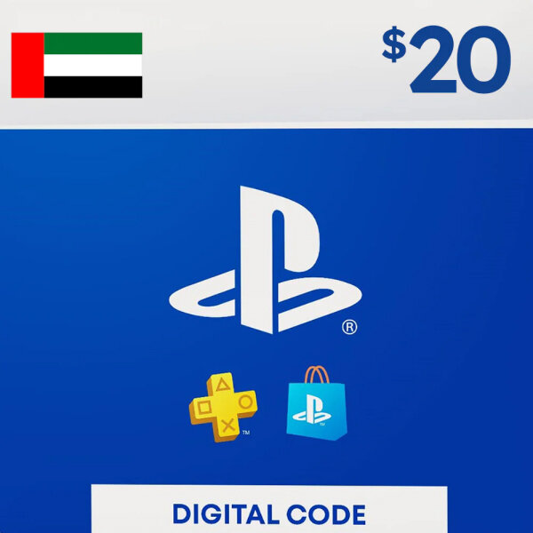PlayStation Network Card PSN 20 USD (UAE) [PLAYSTATION / ОАЭ]
