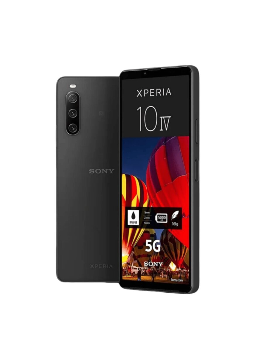 Мобильные телефоны Sony Xperia 10IV, Snapdragon 695, Wi-Fi, Bluetooth, NFC,5.2, Android 8.1 (Go edition), JP,161,8,110,153,6.1,5000,3, несъемный,3840x2160, пластик, Galileo, GPS, A-GPS, false, Android,