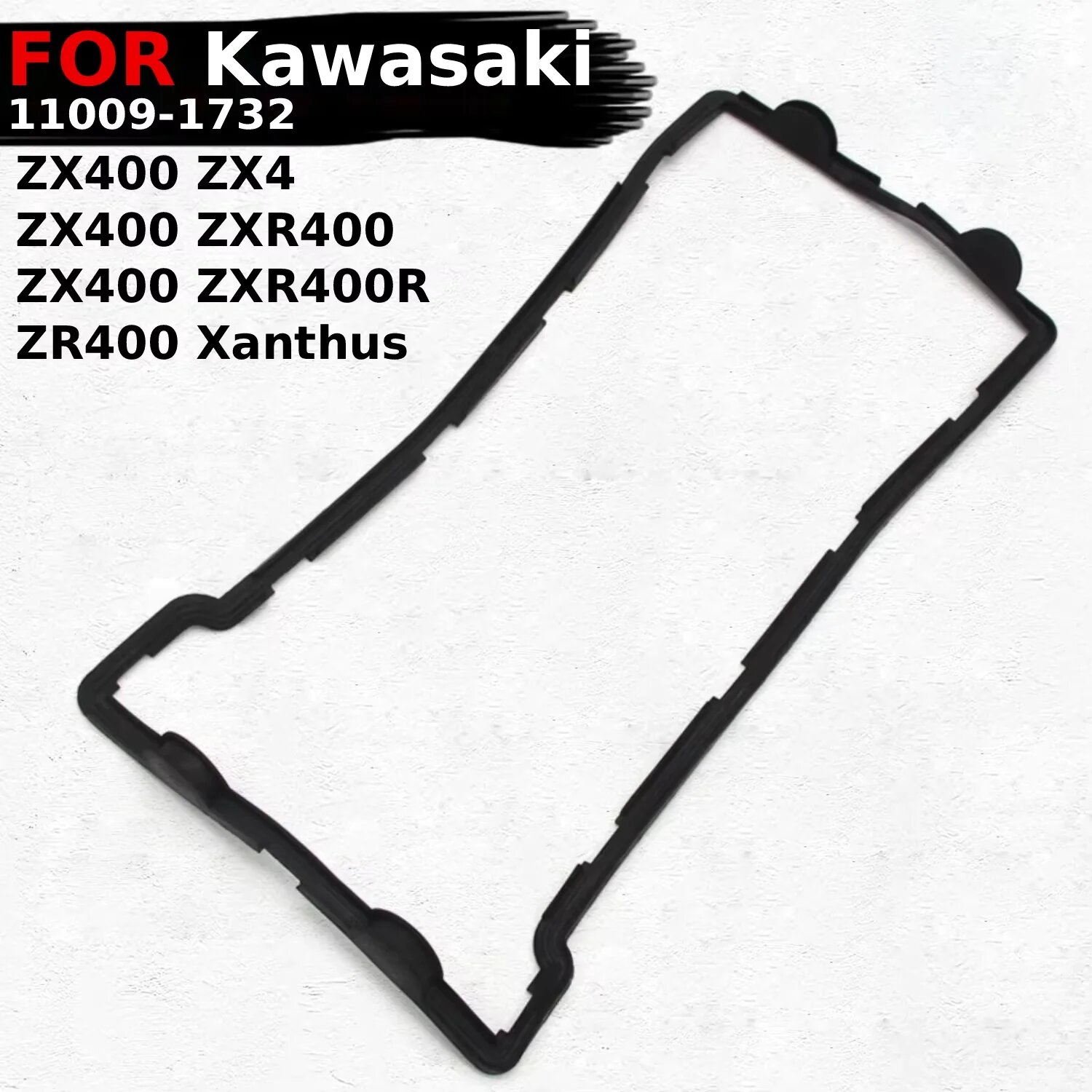 Прокладка крышки головки блока цилиндров мотоцикла для Kawasaki ZX400 ZXR400 1991-1999 ZXR400R 1989-1999 ZX4 1988 ZR400 Xanthus 11009-1732
