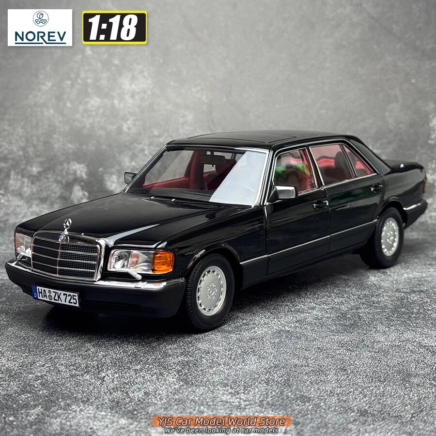 Модель NOREV 1/18 BEN. 560sel - Черный