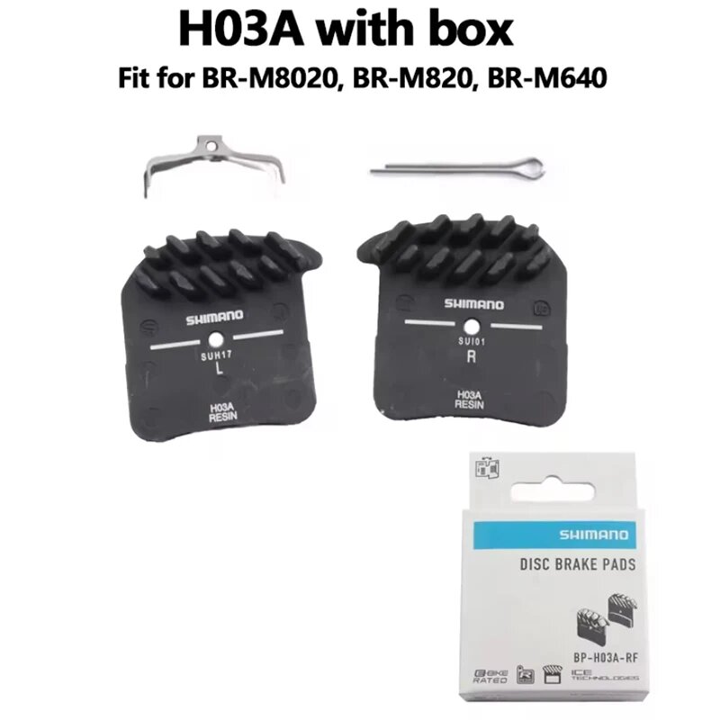 Тормозные колодки Shimano H03A/H03C для Saint Zee BR 4 H03A with box