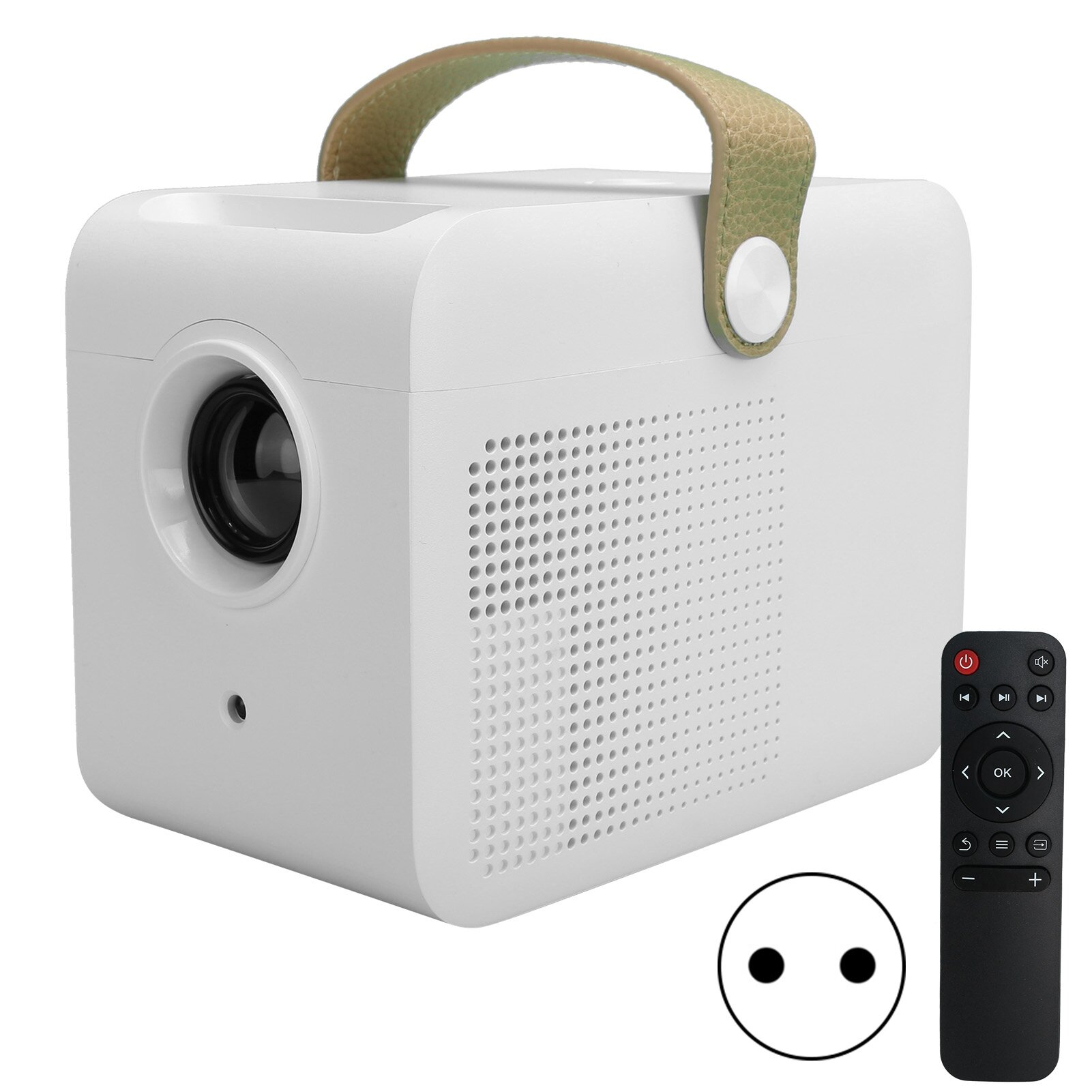 Проектор домашний мини портативный HD настенный проектор LCD 480 X 360 400:1