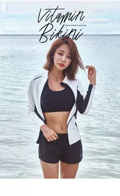 Корейский гидрокостюм для женщин, раздельный купальник с длинными рукавами для мужчин и женщин, быстросохнущий,