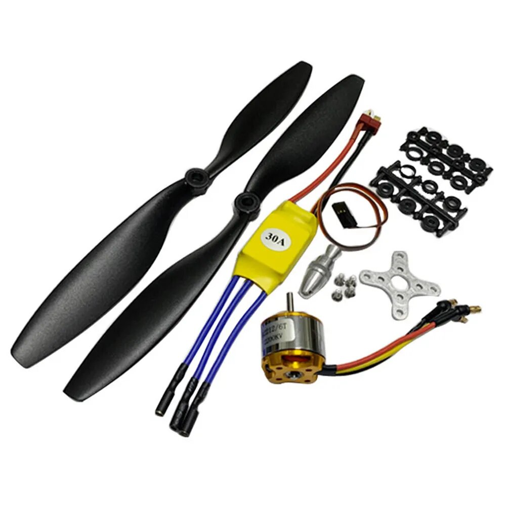 2212 1000KV 13T Бесщеточный Мотор С Выносным Ротором + 30A ESC Комплект Пропеллеров 1045 Для Запасных Частей К БПЛА