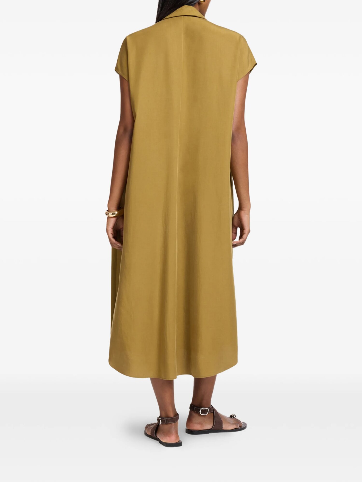 Платье Button-up midi dress