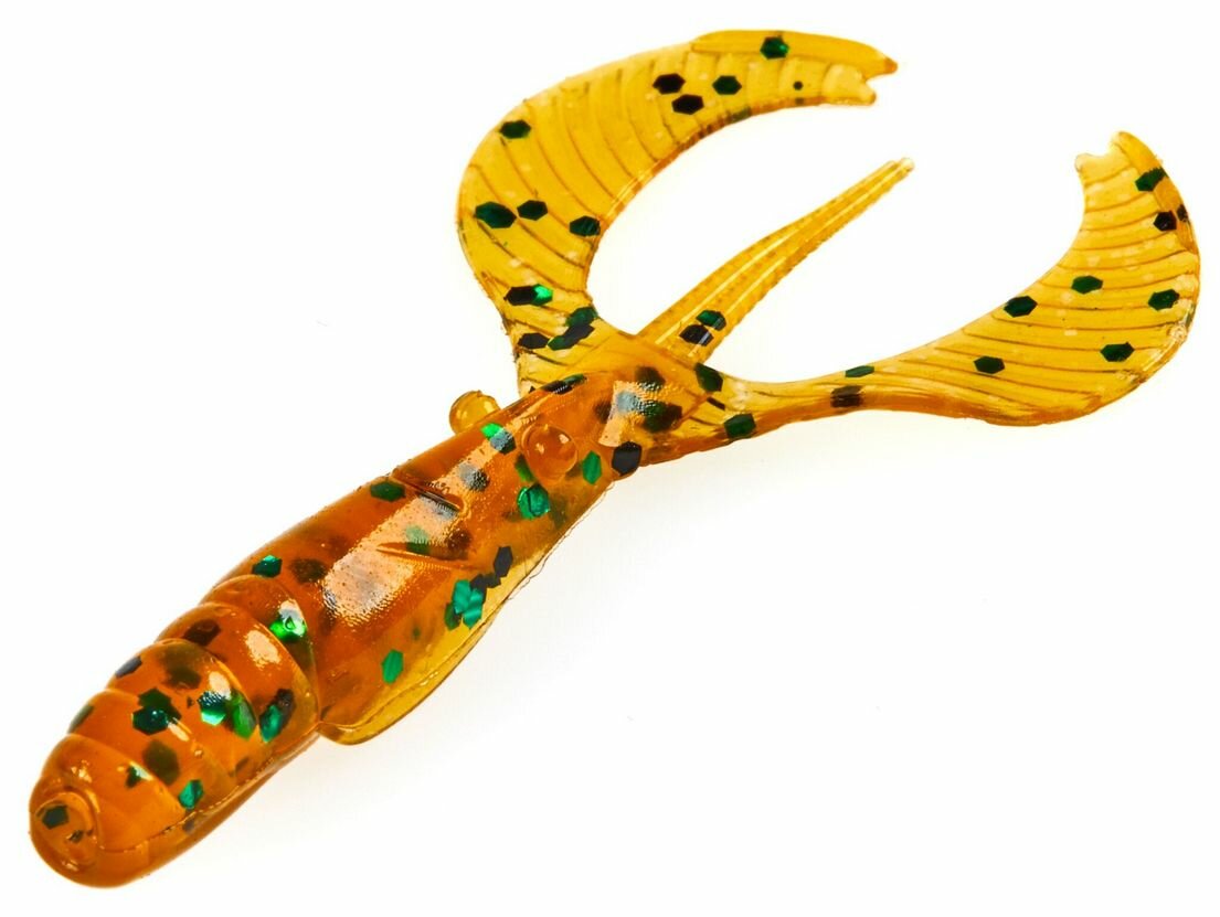 Твистеры съедоб. искусст. LJ Pro Series CURLY SHRIMP 2,0in (05.00)/PA19 10шт