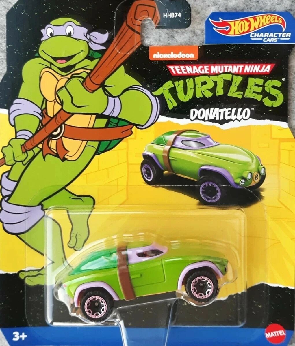 Машинка Mattel Hot Wheels TMNT Donatello HXC98
