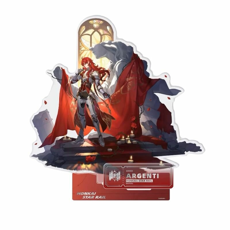 Акриловая фигурка Honkai Impact RPG Argenti 6976525003540, оригинальная