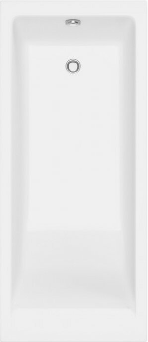 Ванна из литьевого мрамора Delice Diapason Ultra с узким бортом 150х70 см, пристенная