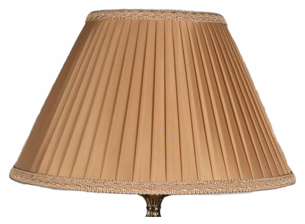 Абажур Россия конус 160*340Н200 кофейный