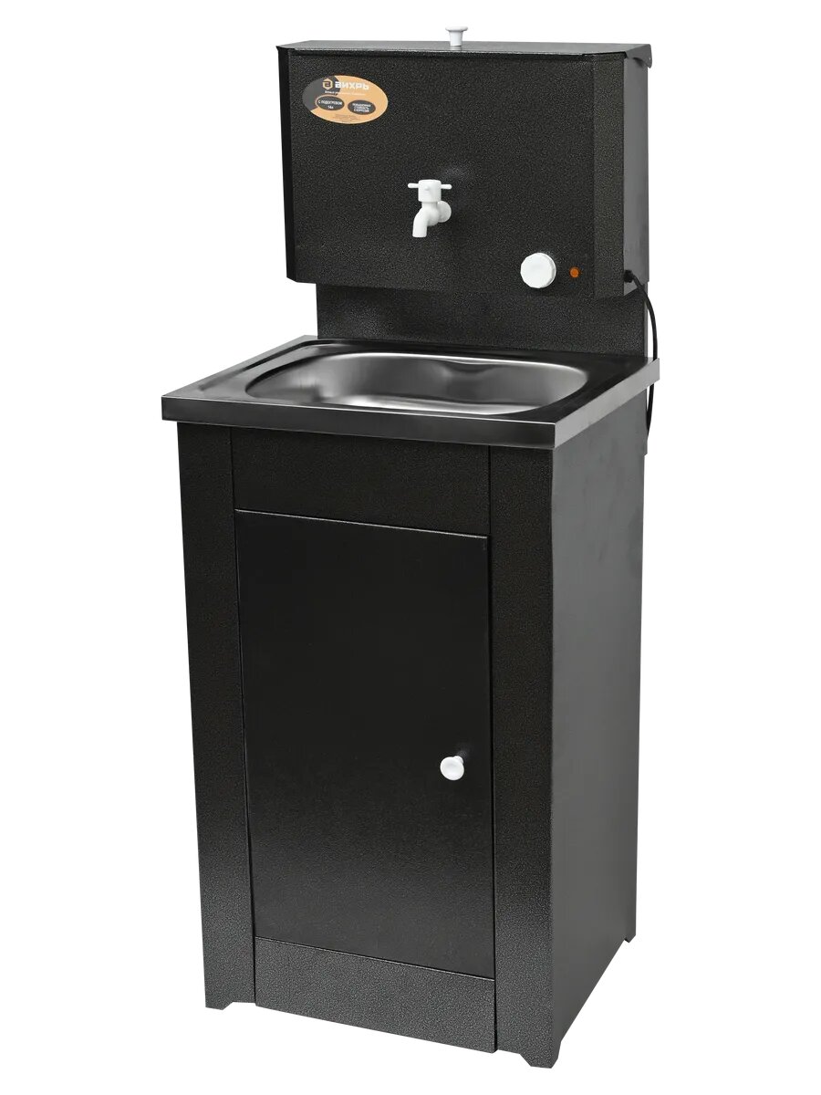 Умывальник дачный "Комфорт" вихрь с подогревом, серебро