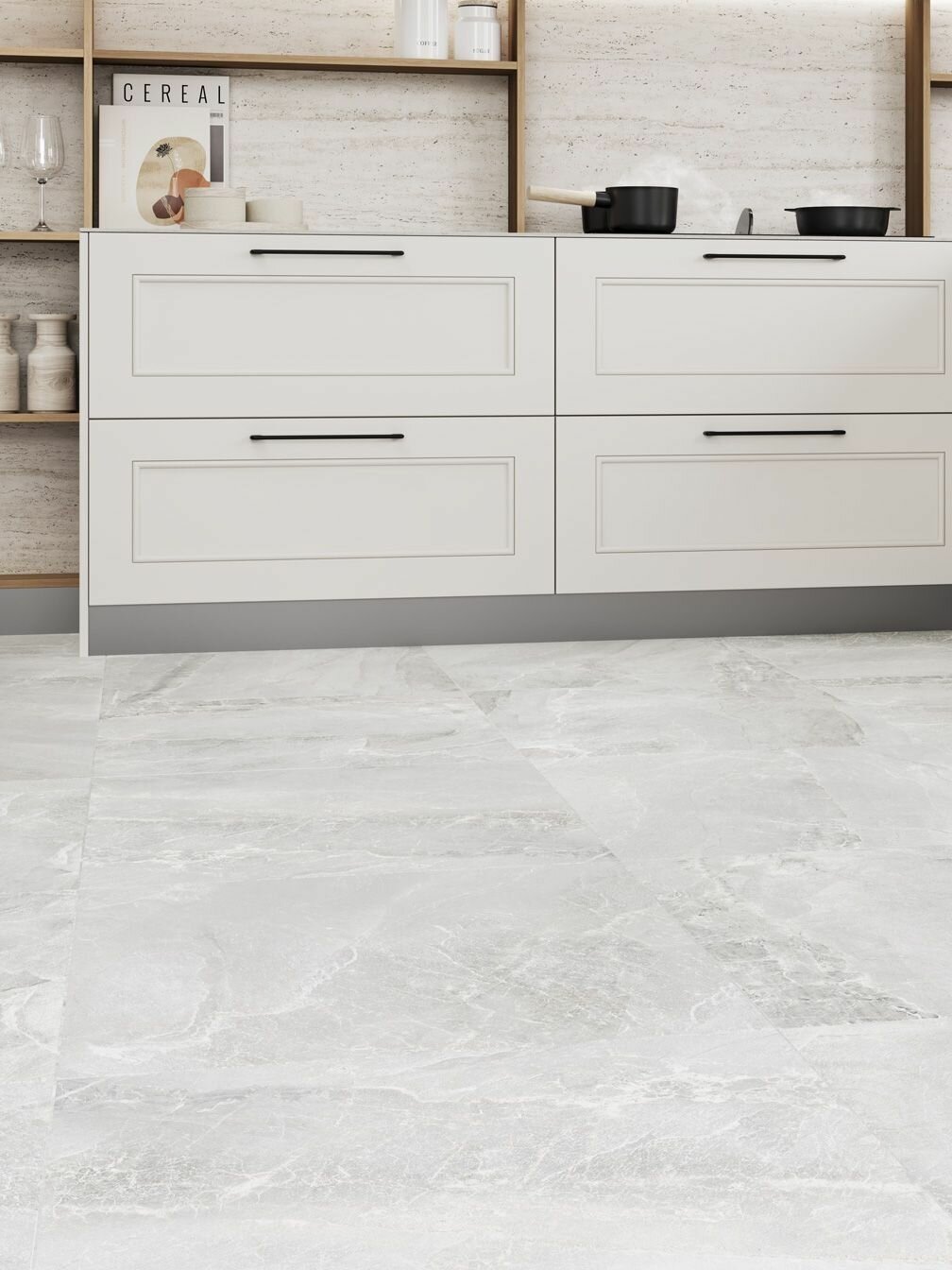 Керамогранит Инфинити светлый / Infinity Light 600x600мм Матовая