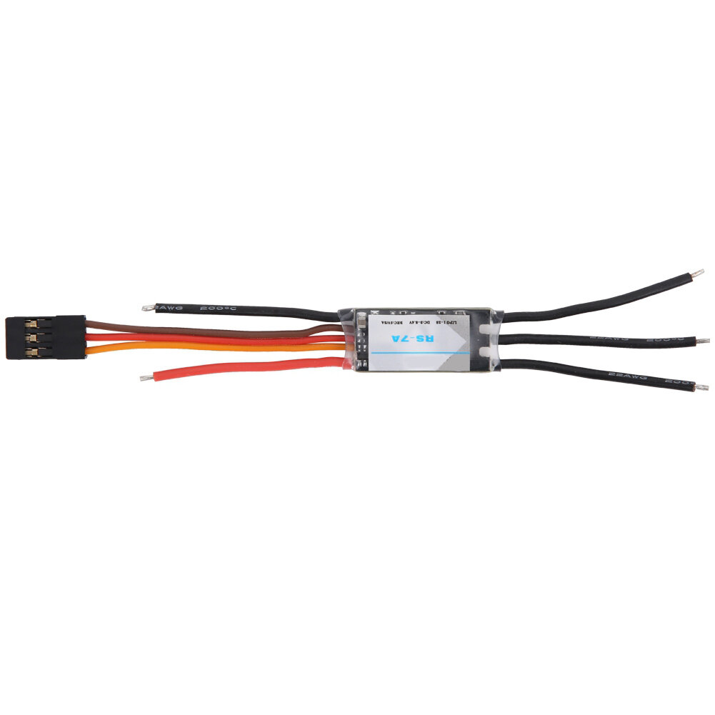 Электронный регулятор скорости 7A ESC 1-2S с BEC, аксессуар для радиоуправляемых моделей самолетов.