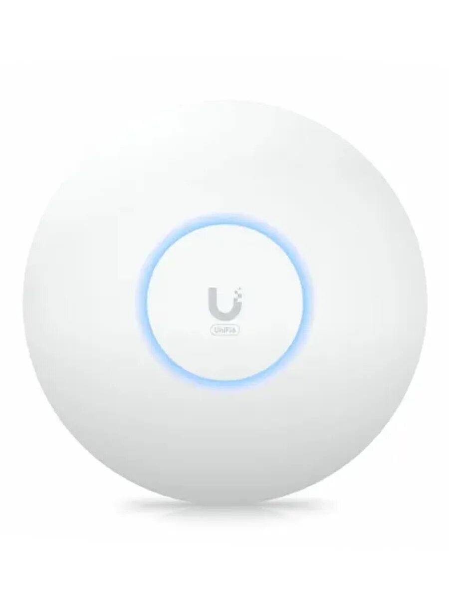Точка доступа Ubiquiti UniFi 6+ AP (U6+), AX3000, 2.4/5ГГц, белый