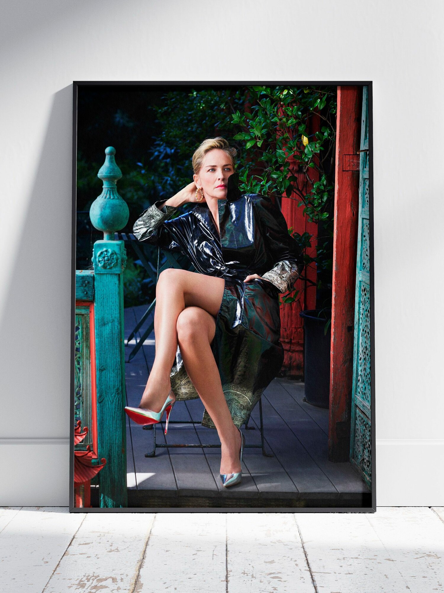 Плакат на стену для интерьера Шэрон Стоун (Sharon Stone 37) - Постер по актеру фильма, кино, сериала формата A4 (21x30 см)