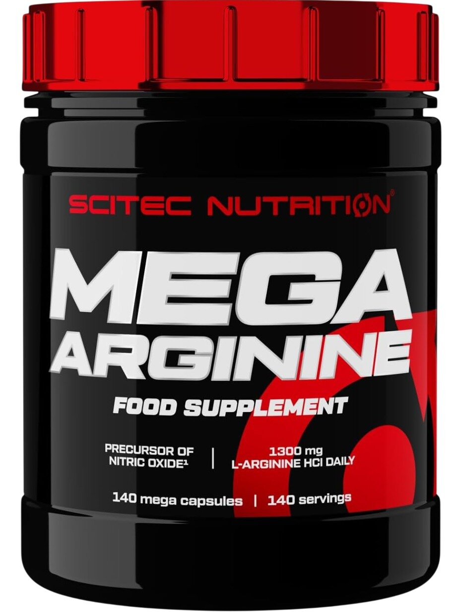 Аргинин / AAKG Scitec Nutrition Mega Arginine 1300 mg 140 капсул