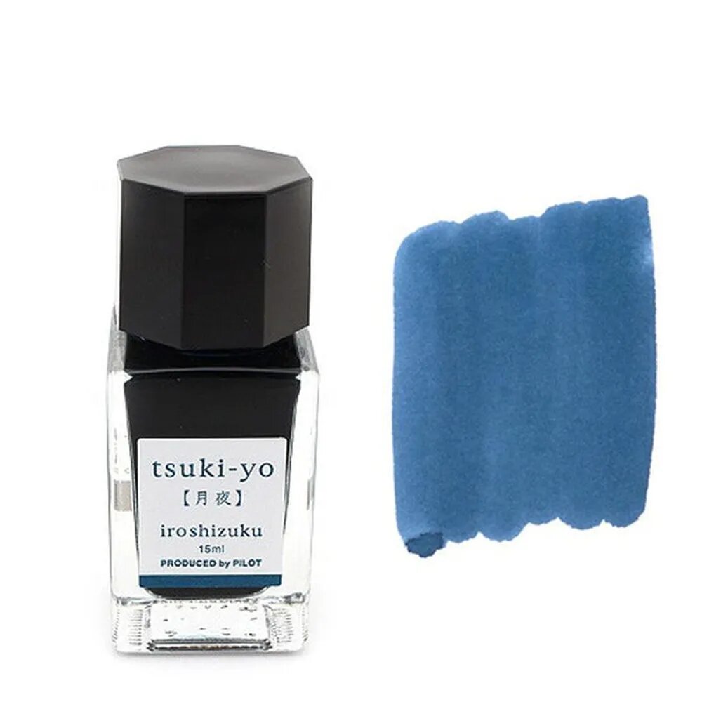 Чернила для перьевых ручек Pilot Iroshizuku Tsuki-Yo темно-синие 15мл (INK-15-TY)