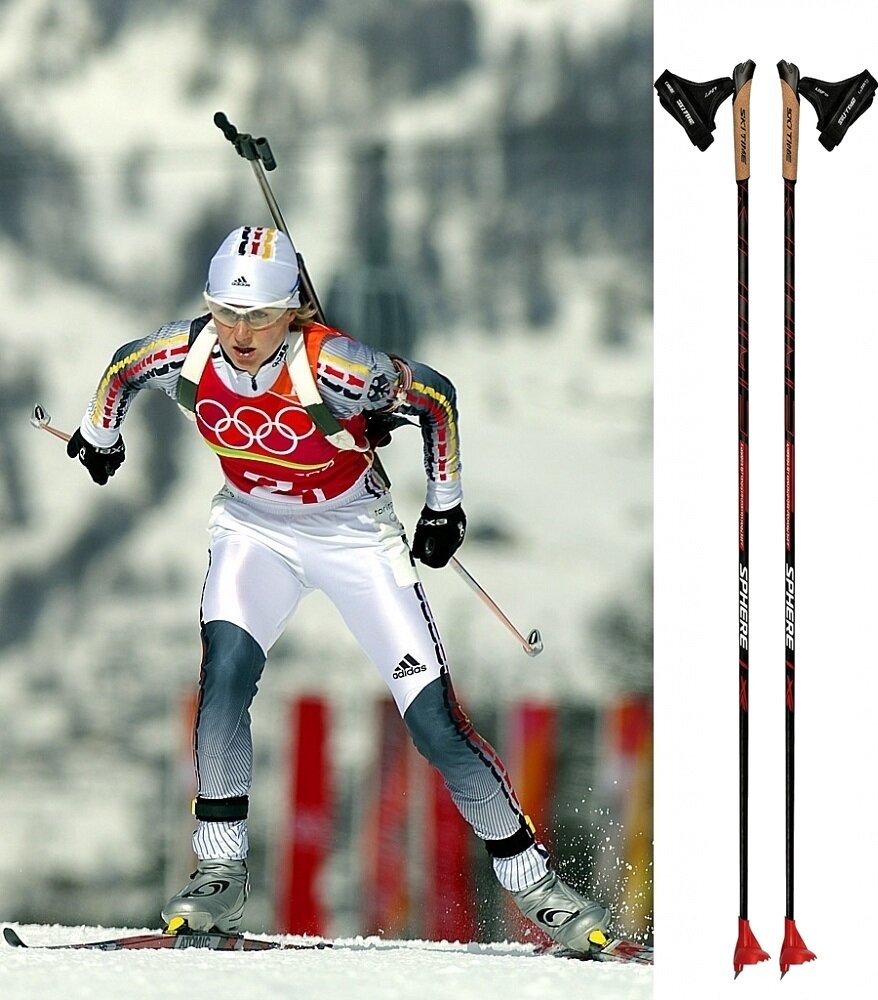 Палки SkiTime SPHERE HM Carbon (162.5)