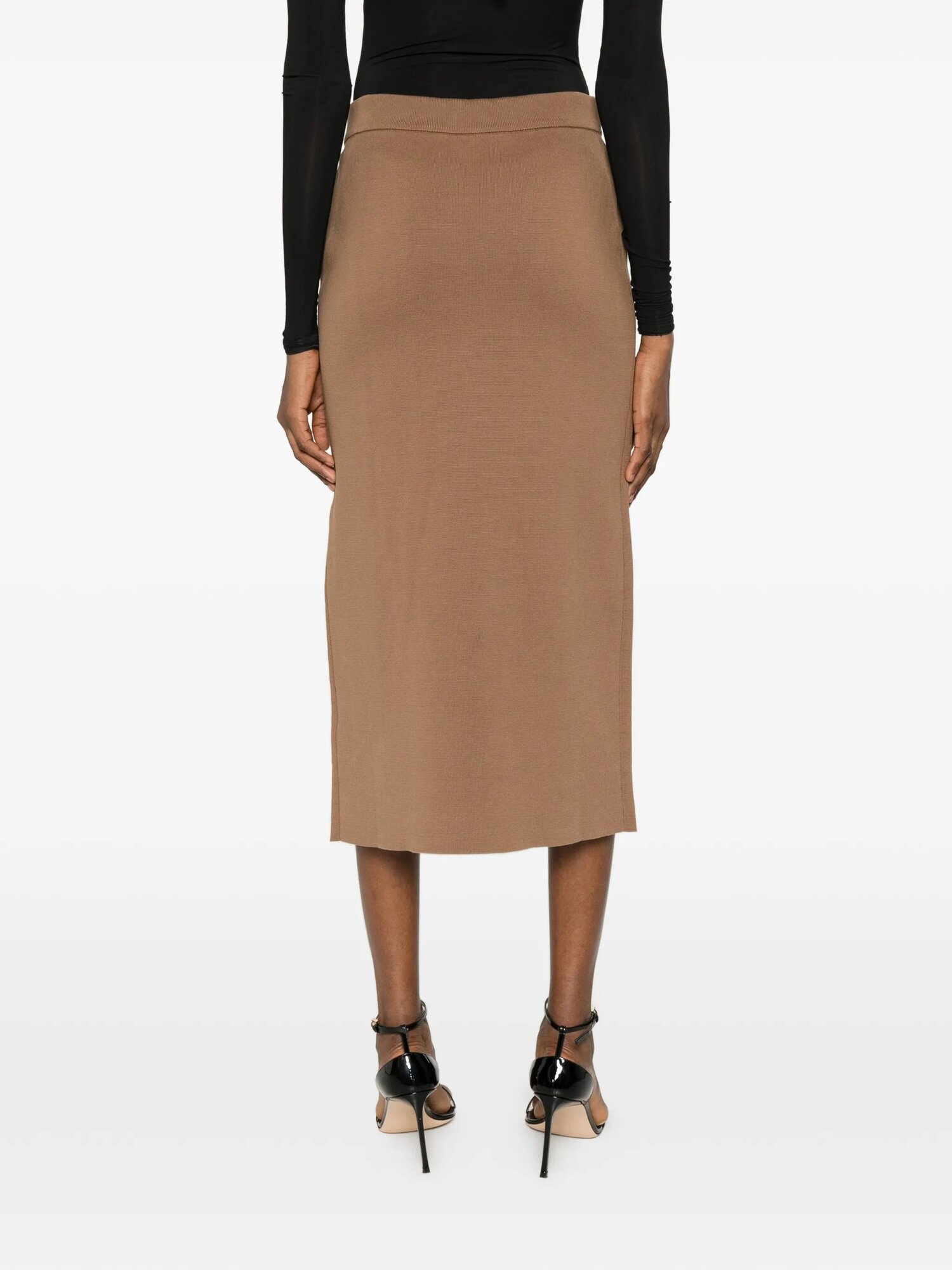 Юбка Arovescio Brown midi skirt, размер 42 — фото 1