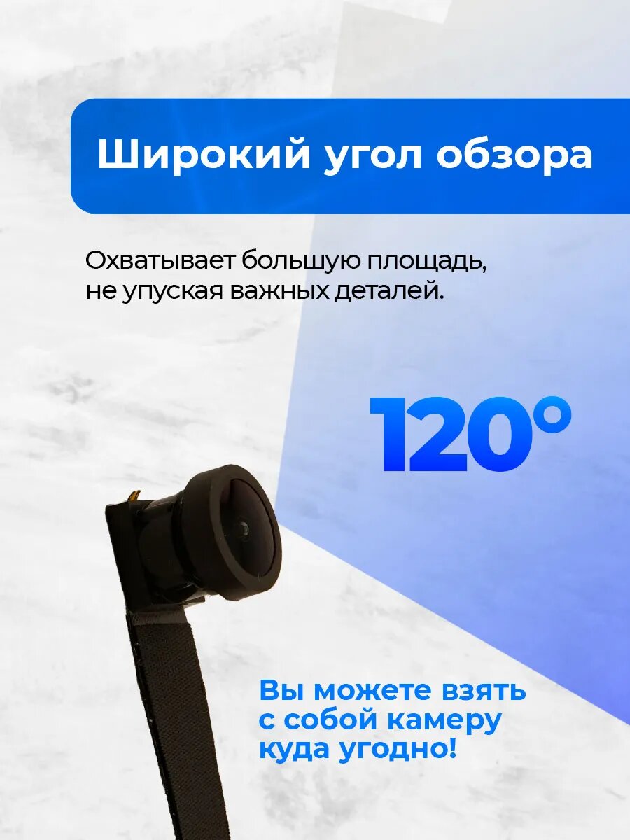 Мини широкоугольная видеокамера-шлейф — фото 1