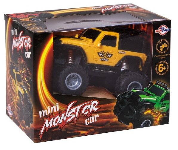 Радиоуправляемая машинка ТМ Wincars Wincars YN-2042 Внедорожник Mini monster car, Р/У, свет