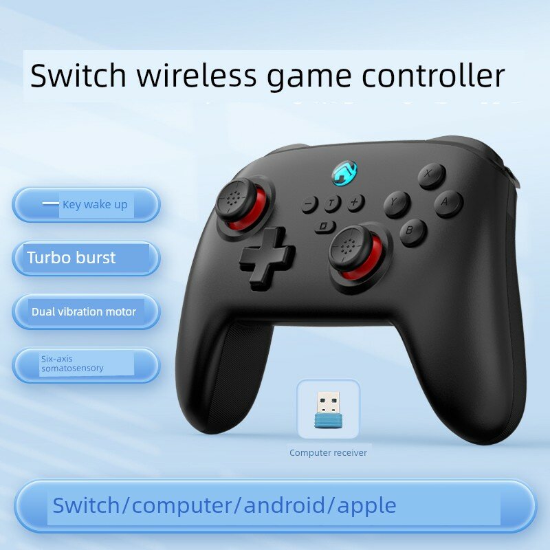Игровой контроллер HKII, беспроводной Bluetooth-контроллер для ПК, мобильных телефонов, универсальный, для Steam, для