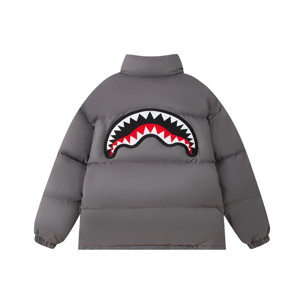 Пуховик SPRAYGROUND, размер S, темно-серый